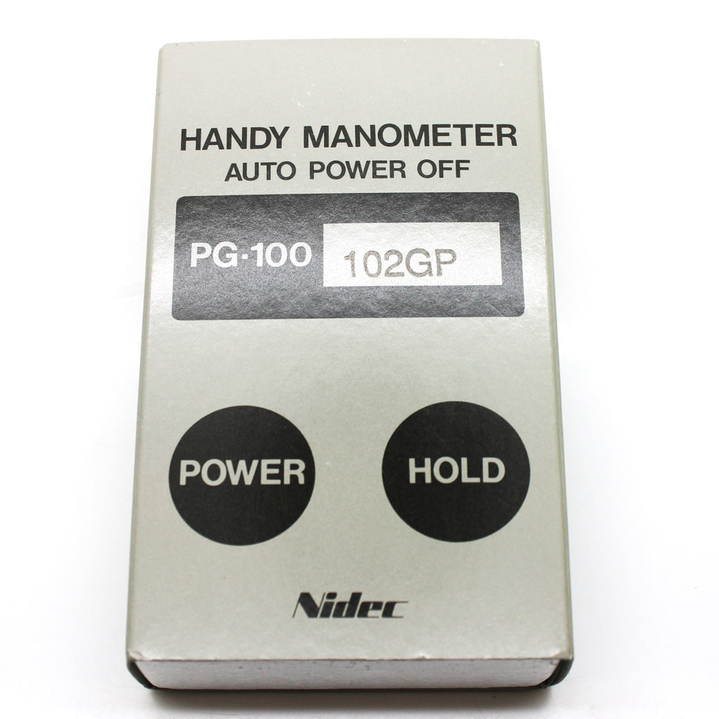 Nidec 0-100 KPA Gauge Handheld Digital Manometer PG-100-102GP – Primelec