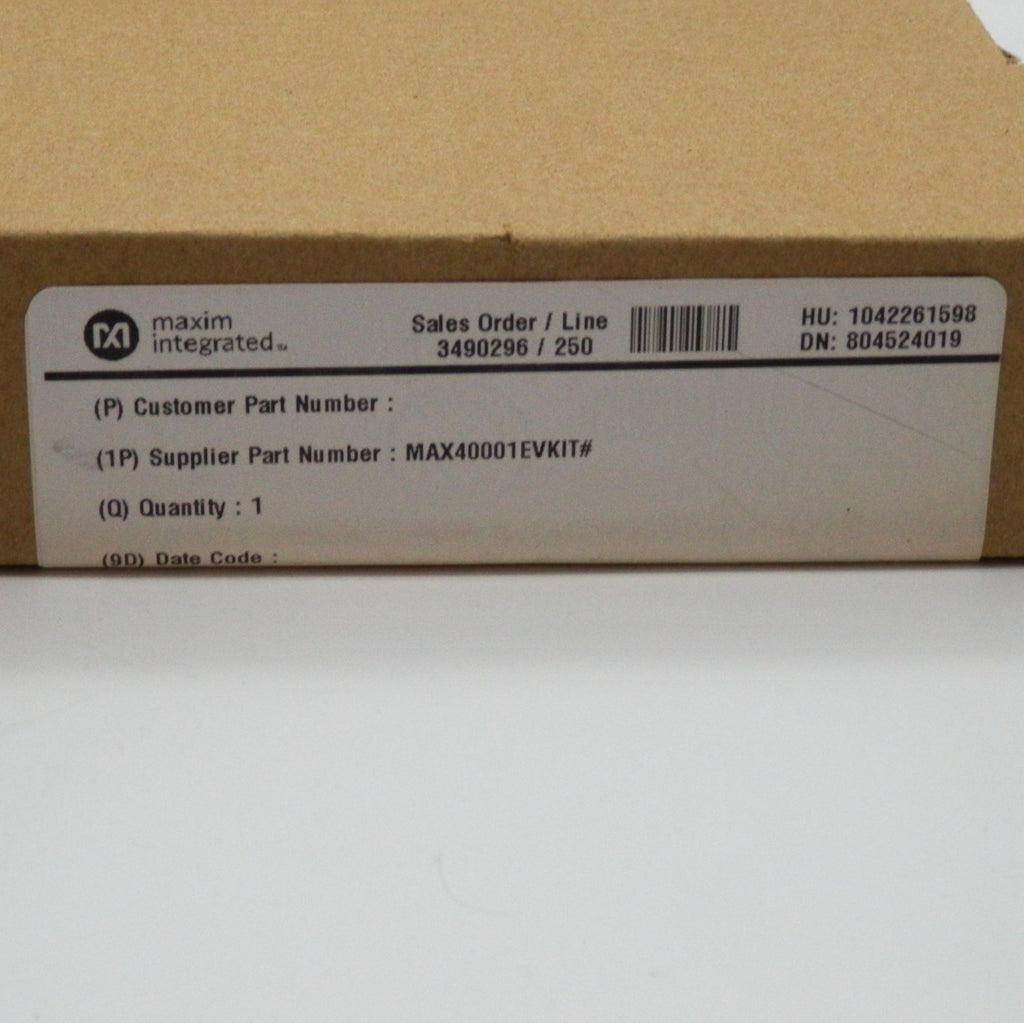 Analog Devices Inc. Amplifier IC Evaluation Board Kit MAX40001EVKIT# – Primelec