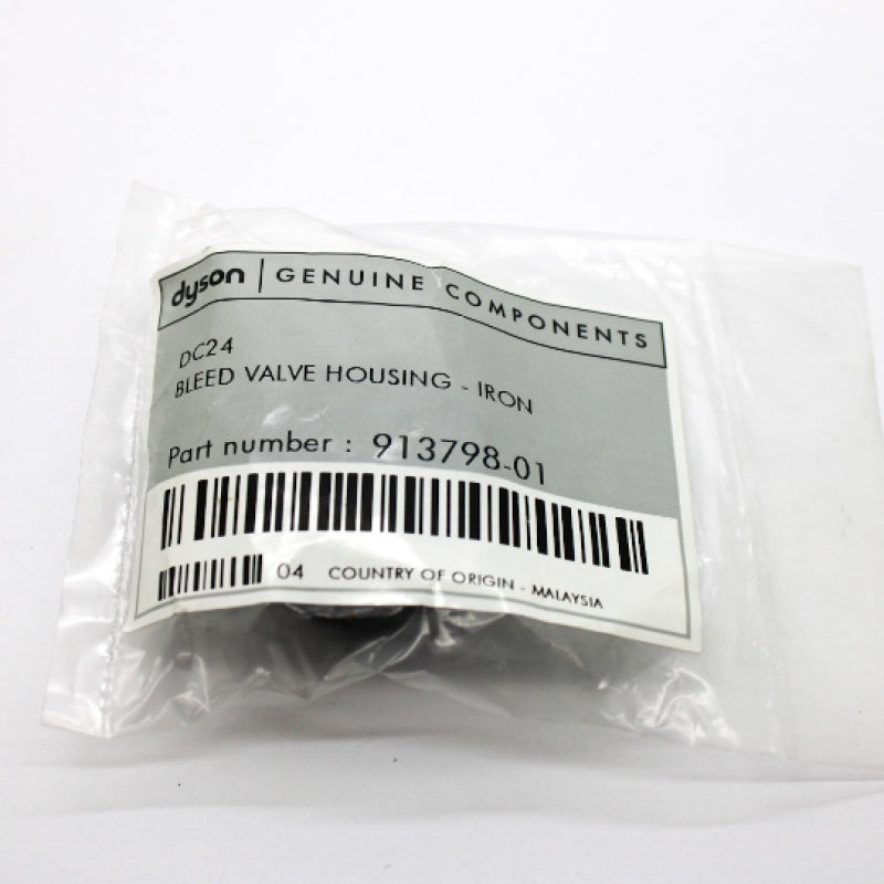 Dyson DC24 Iron Gray Bleed Valve Housing 913798-01 – Primelec