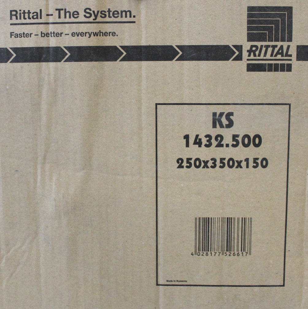 Rittal 250x350x150mm (10x4x6") Wall Mounting Enclosure w/ Hinged Doors ...