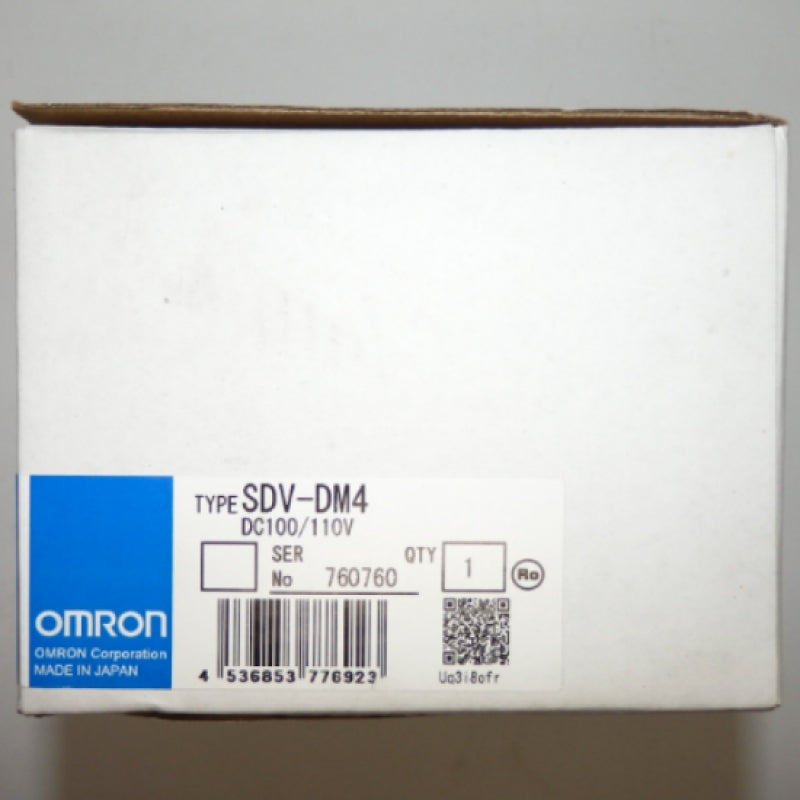 Omron SDV Series Voltage Sensor SDV-DM4 DC100/110 – Primelec