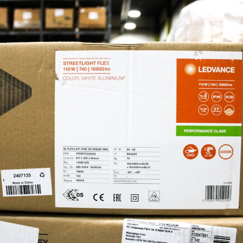 Ledvance IP66 110W 220-240 Rectangular LED Bulkhead Light 405807555245 ...