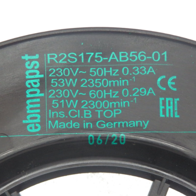 Ebm-Papst R2S Series AC Centrifugal Blower R2S175-AB56-01 – Primelec