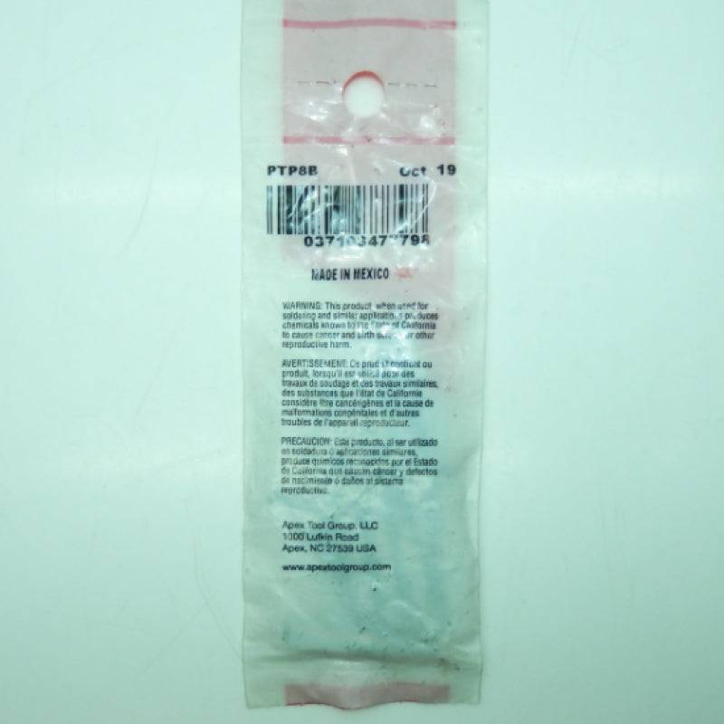 Pack of 10 Weller PT Series Conical Tips PTP8B – Primelec