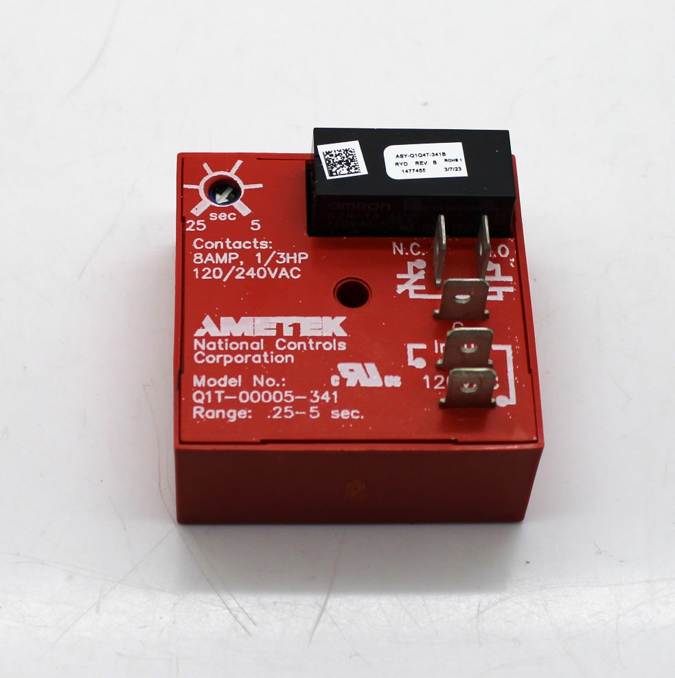 Ametek NCC Fast-on Terminal 8A Time Delay Relay Q1T-00005-341 – Primelec