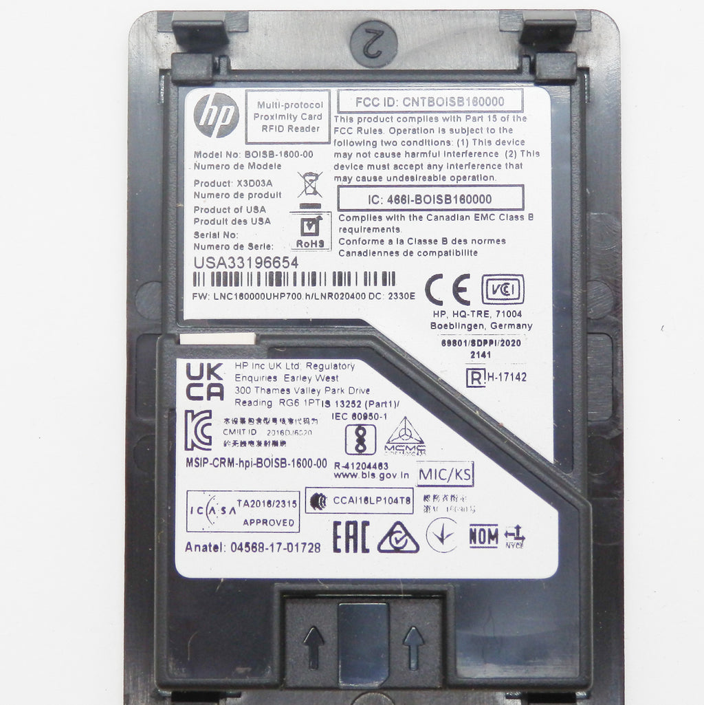 HP Universal USB RF Proximity Card Reader X3D03A – Primelec