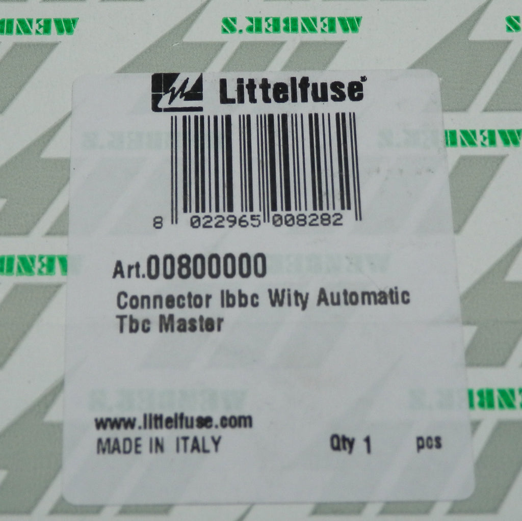 Littelfuse Ibbc Wity Automatic Tbc Master Connector 00800000 – Primelec