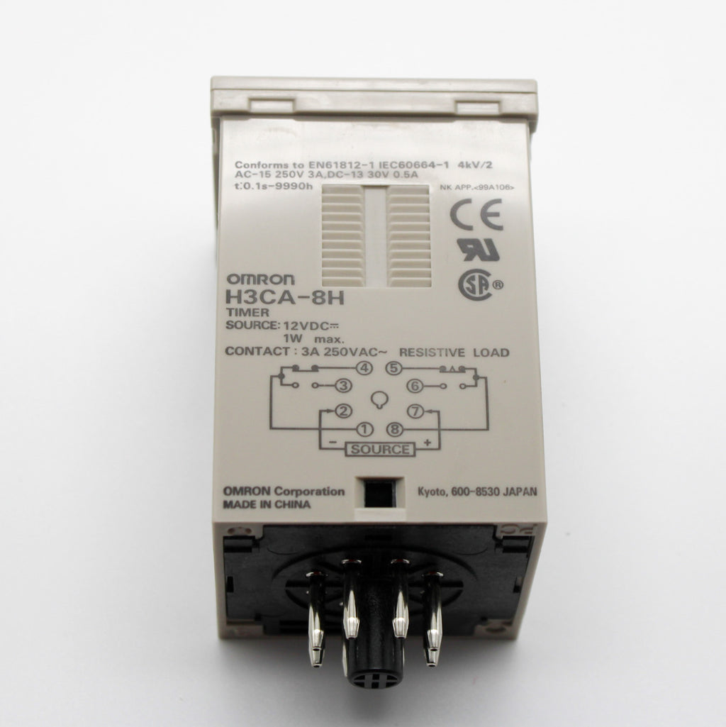 Omron Automation H3CA-8H-DC12 Digital Setting LCD Display Solid State ...