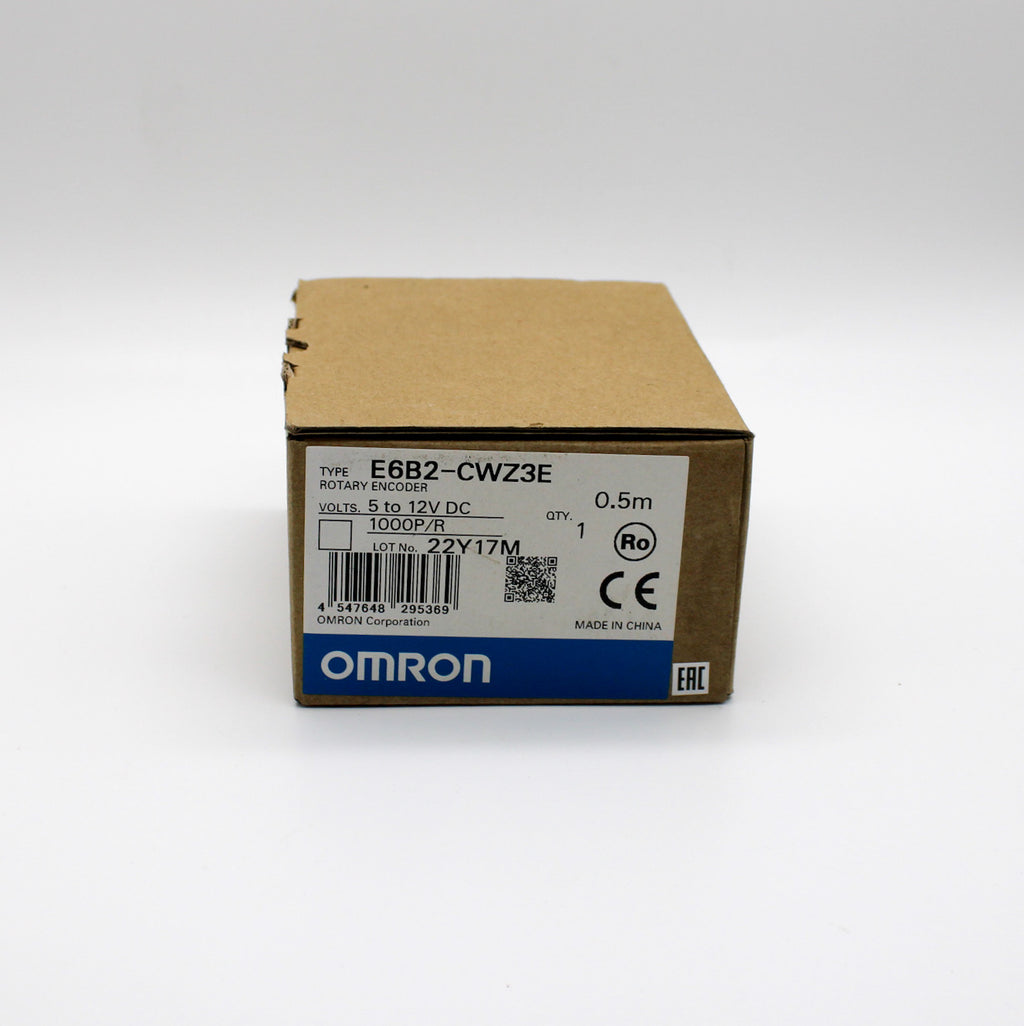 Omron Automation E6B2-CWZ3E1000P/R0.5M 512VDC ABZ Phase Encoder – Primelec