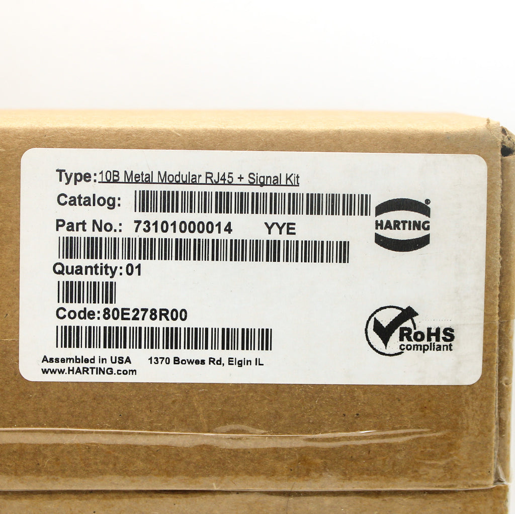 HARTING 73101000014 10B Metal Modular Connector Han-Kit – Primelec