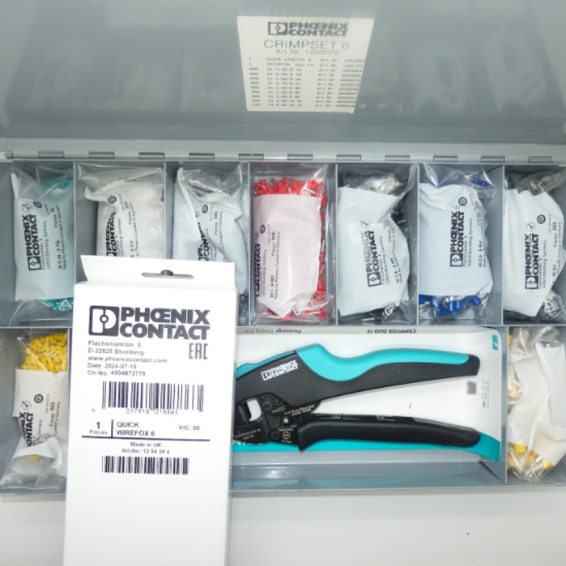 Phoenix Contact 1202072 Ferrule and Crimp Kit w/ Crimp and Wire Stripp ...