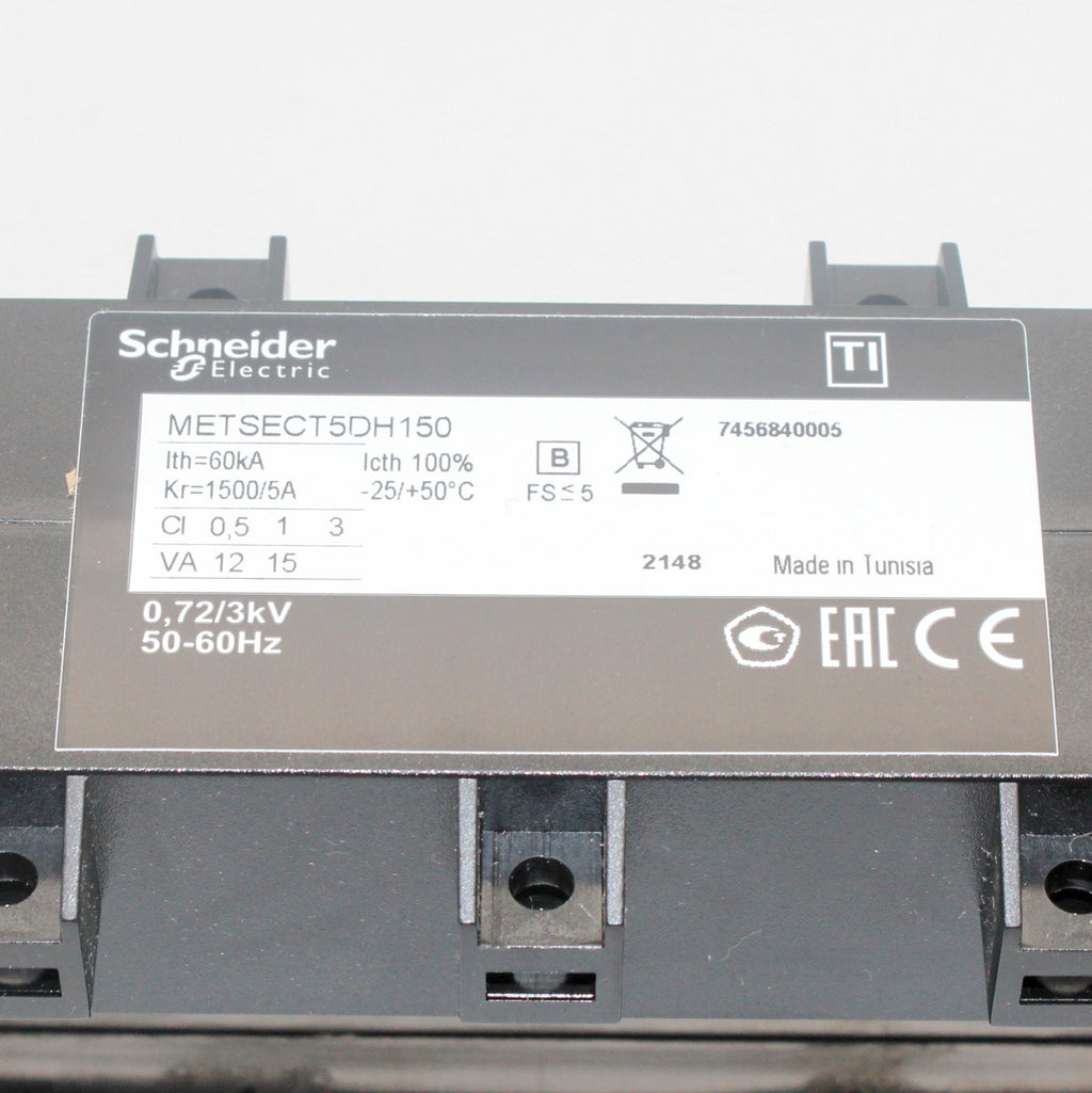 Schneider Electric METSECT5DH150 Tropicalised Double Output Current Tr ...