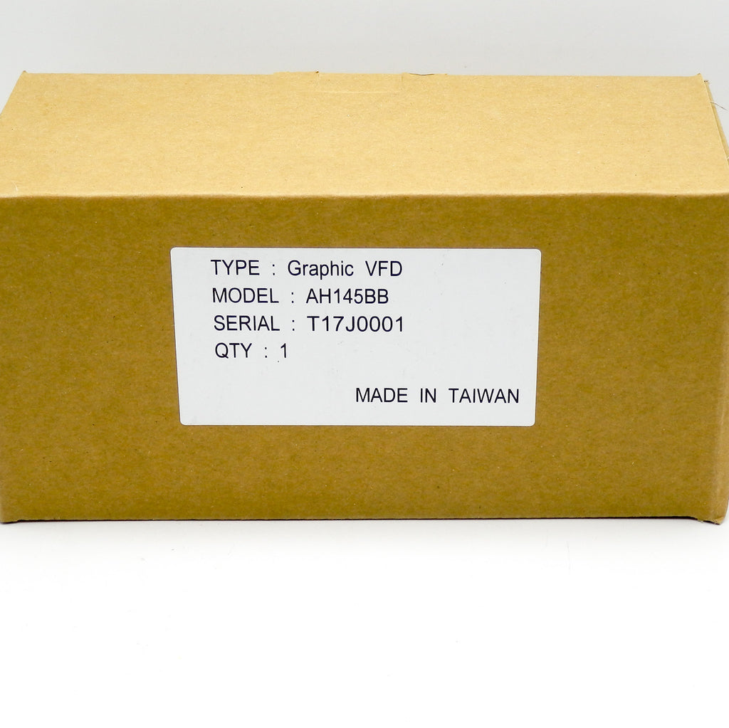 Futaba AH145BB 160 x 36 Black Housing USB Graphic VFD Display Module ...