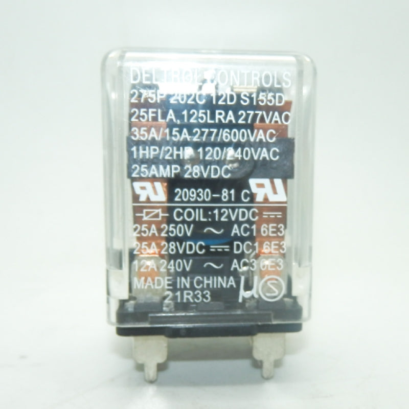 Deltrol Controls 20930-81 35A 24VDC General Purpose Relay – Primelec