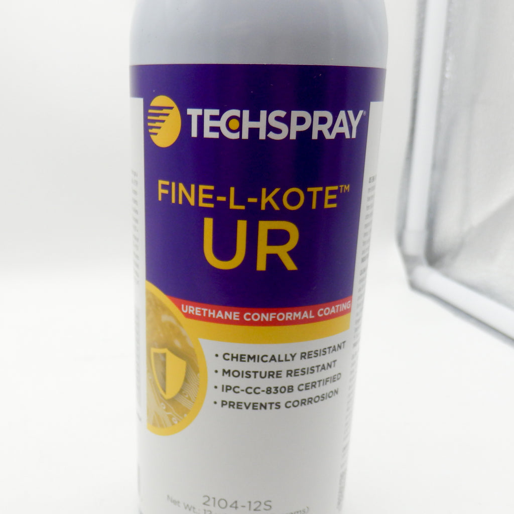 Techspray 2104-12S 12oz Clear Aerosol Urethane Conformal Coating – Primelec
