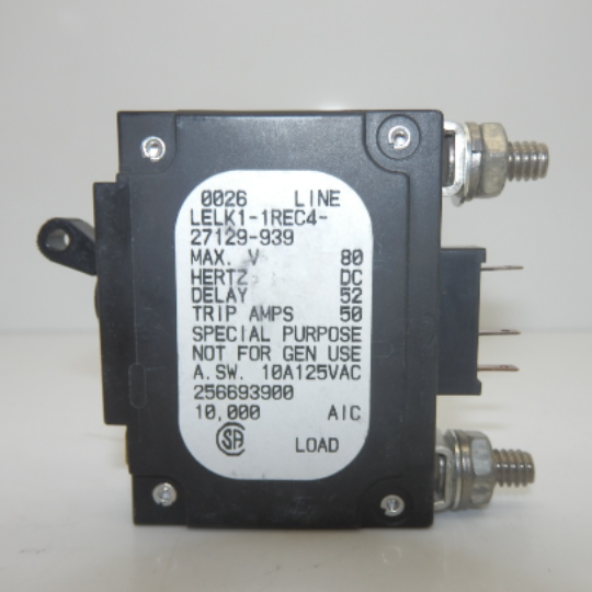 Airpax 40A 3-Pin Circuit Breaker LELK1-1REC4-27129-939 – Primelec