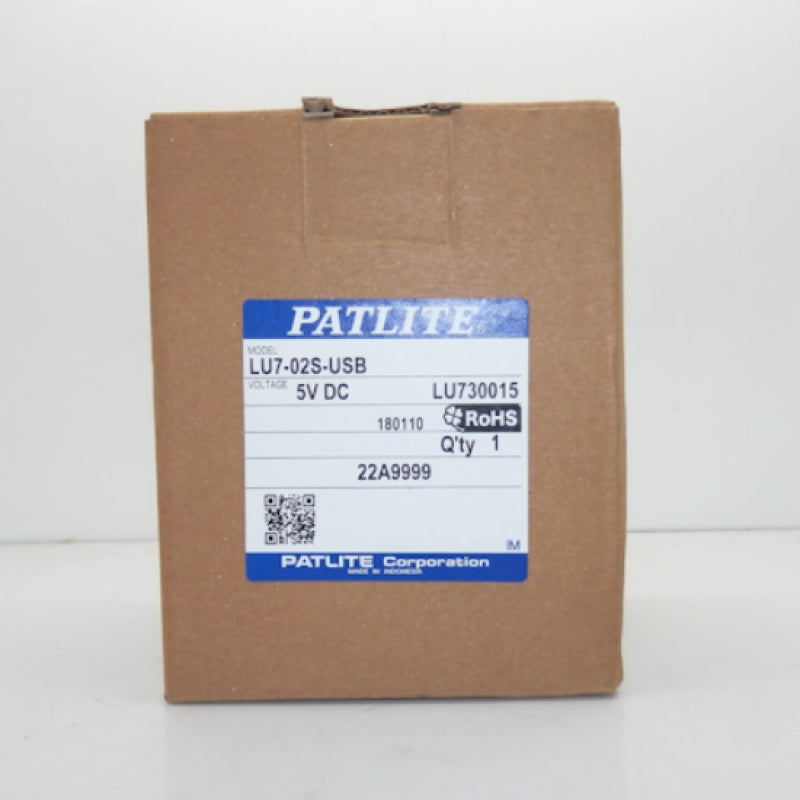 Patlite LU7 Series 5V Modular USB Signal Tower LU7-02S-USB – Primelec