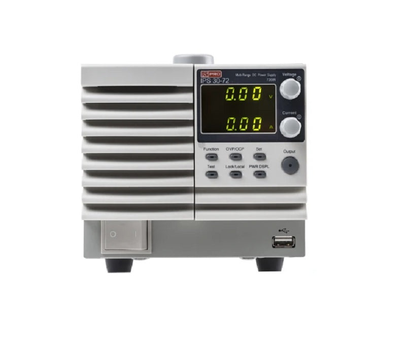 RS Pro IPS 30-72 720W 1-Output 72A 0-30V Digital Bench Power Supply 12 ...