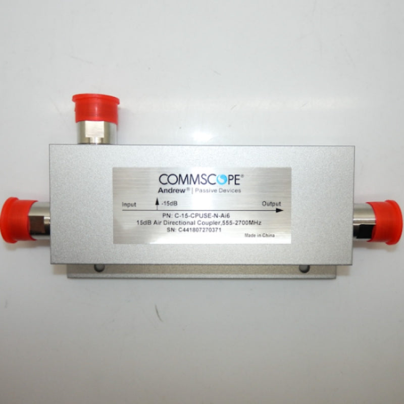 Commscope 15 dB, Air Directional Coupler 555–2700 MHz C-15-CPUSE-N-AI6 ...