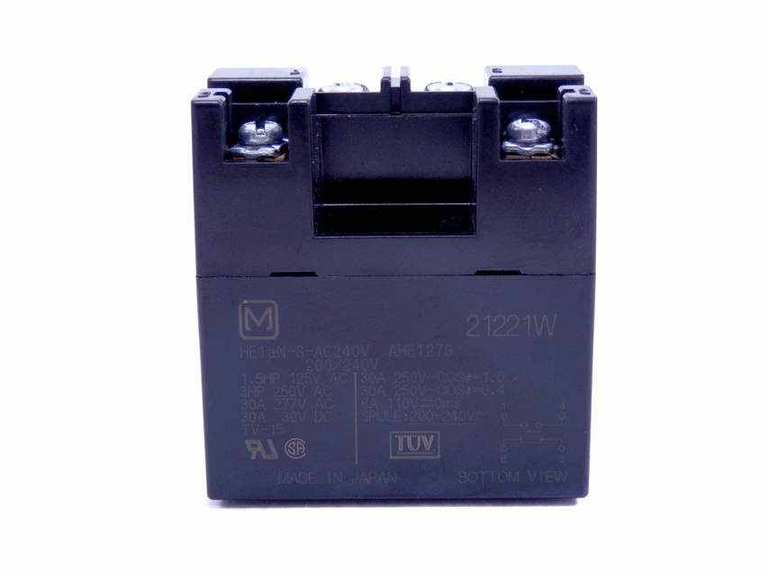 Panasonic 240VAC 30A SPST-NO Non Latching Relay HE1AN-S-AC240V – Primelec